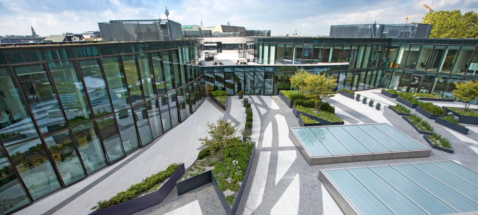 Walkways on Rooftops | ZinCo Green Roof Systems
