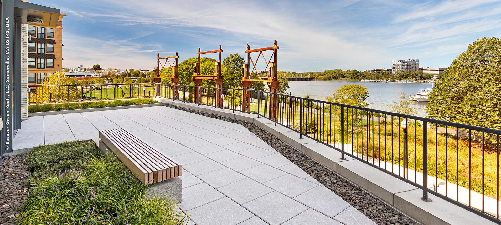 Intensive Green Roof Heather with Lavender | ZinCo Green Roof Systems